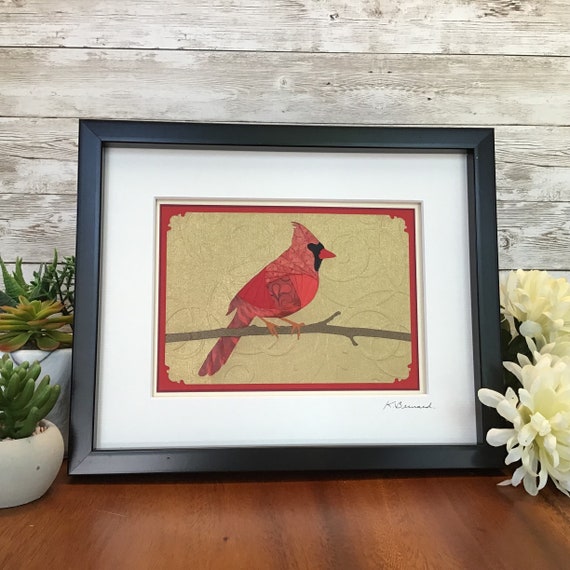 Iris Folding Cardinal Robins Appear When Loved Ones Are Near