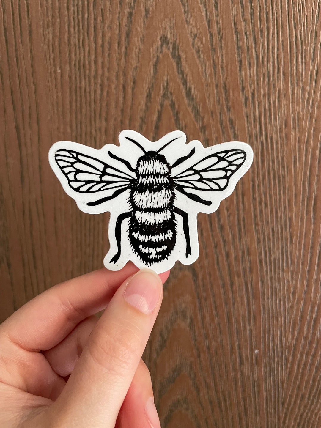 Bumblebee Vinyl Sticker - Etsy