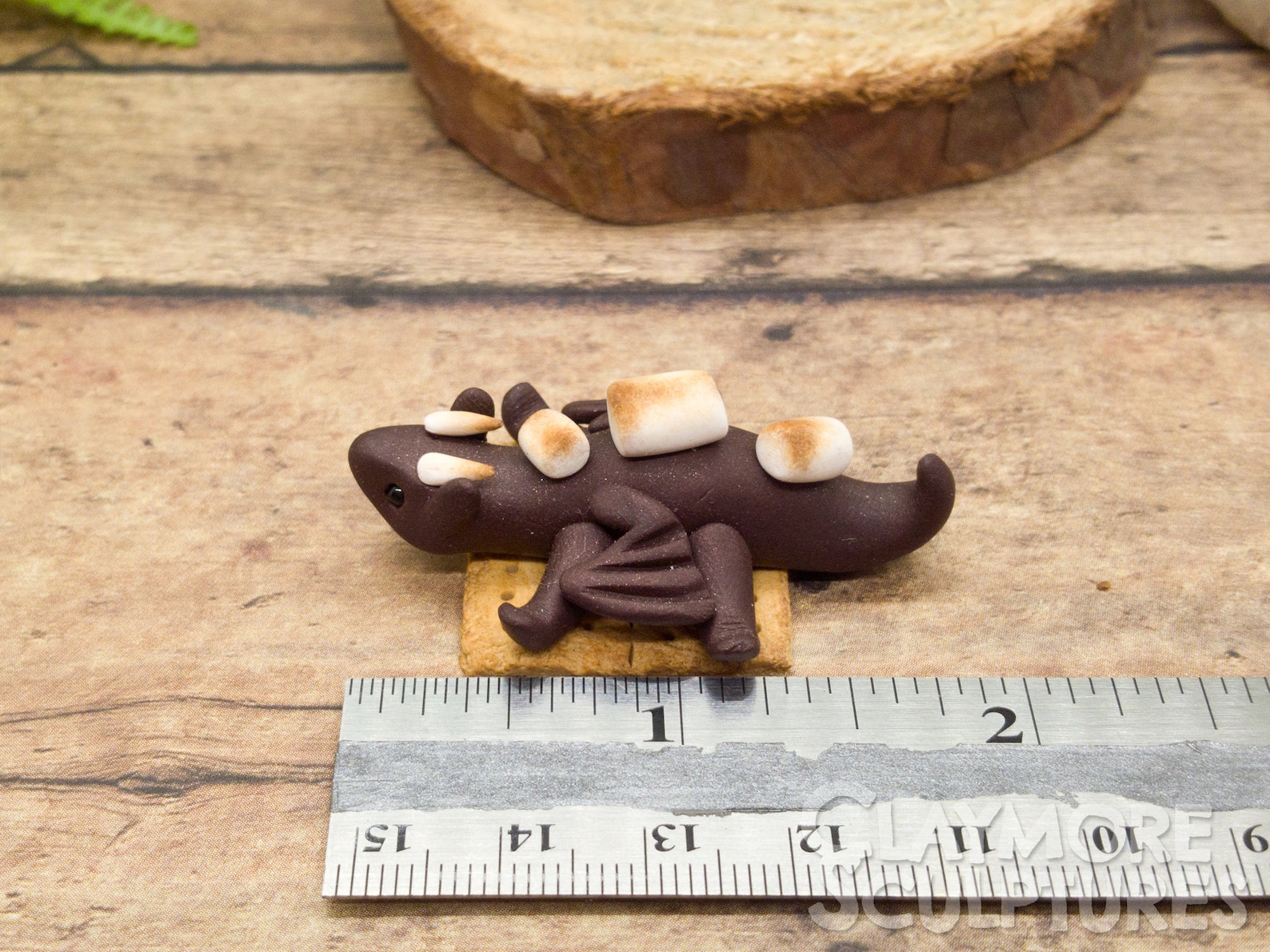 Mini Smores Polymer Clay Dragon Sculpture | Etsy