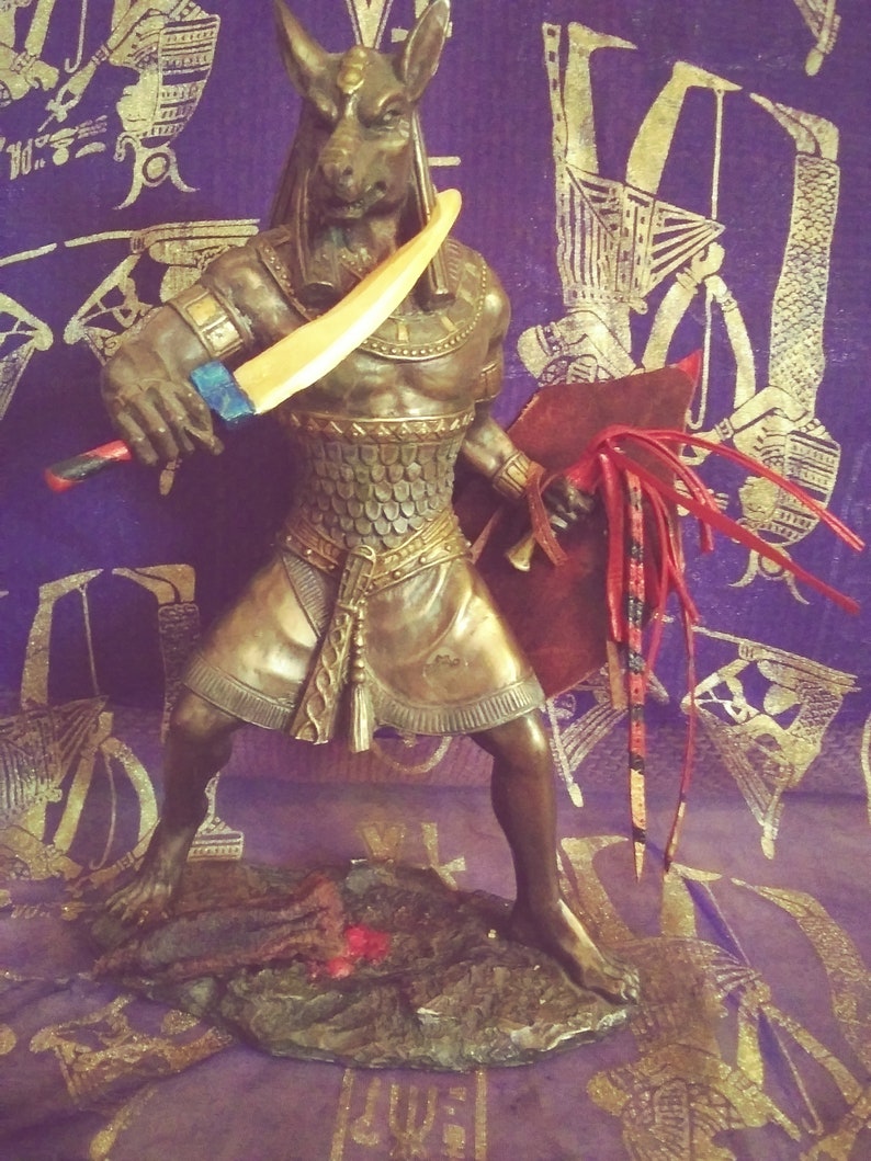 Egyptian God Set Seti Sutek Neter Statue | Etsy