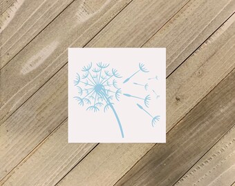 Dandelion Decal | Etsy