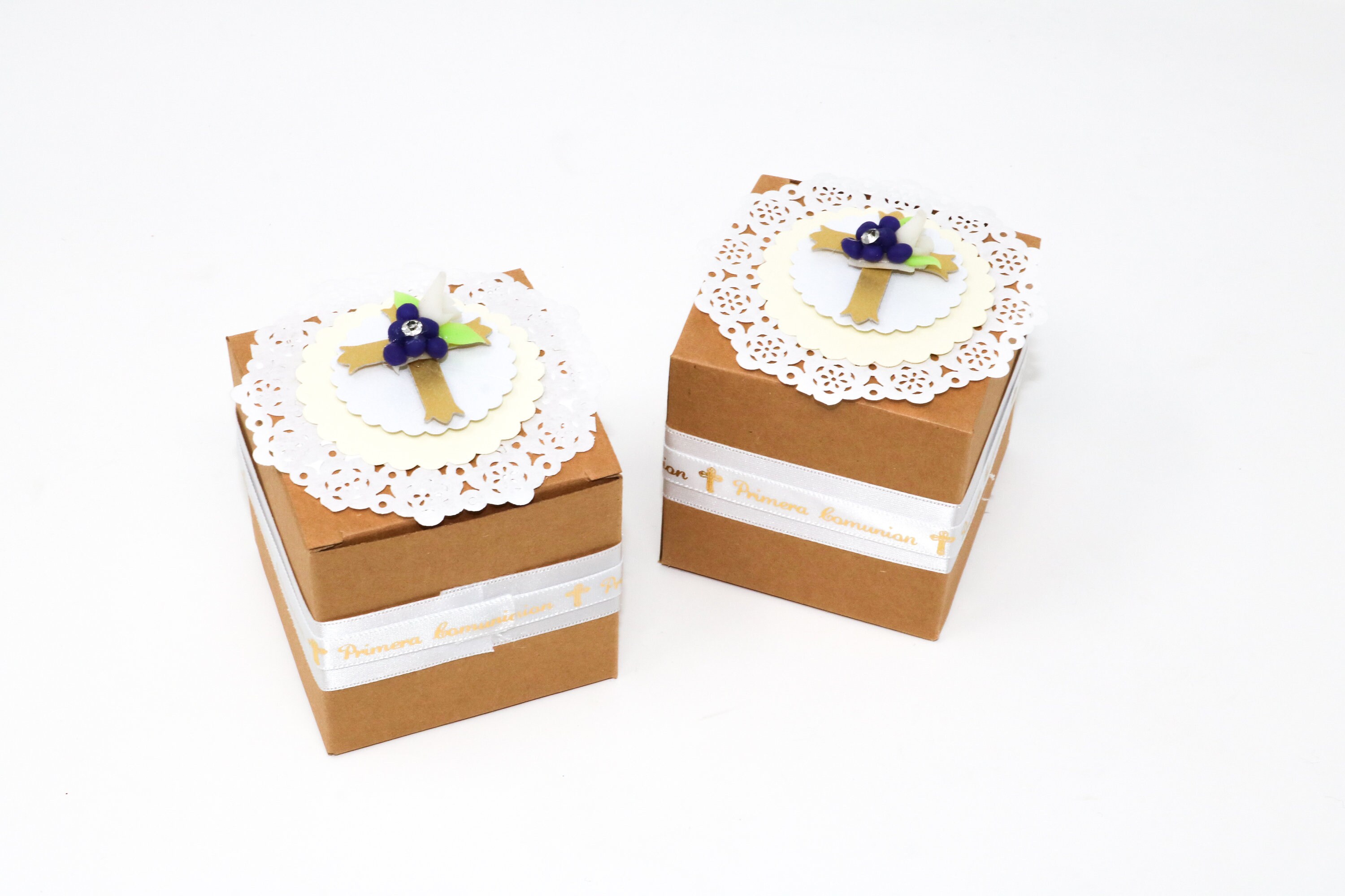 12 Pieces Decorated Communion Party Favor Boxes 2.5 X | Etsy