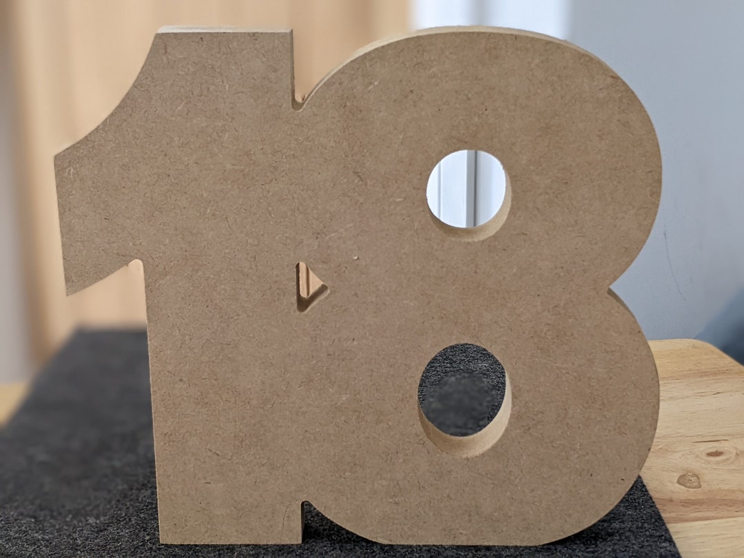 MDF Paintable Letter: 200mm DIY Craft Decor - Etsy