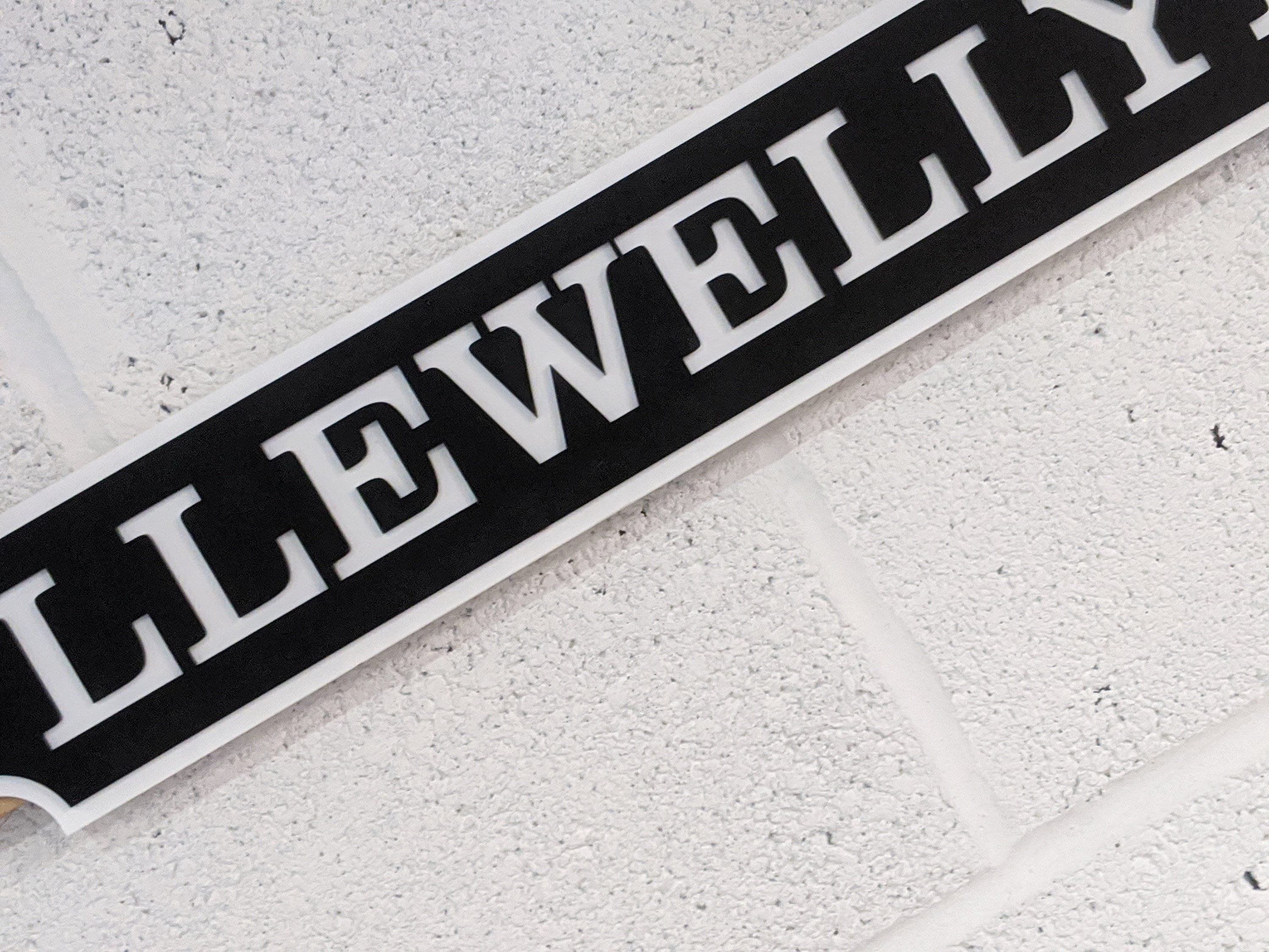 Personalised Sign Any Text Retro Design | Etsy