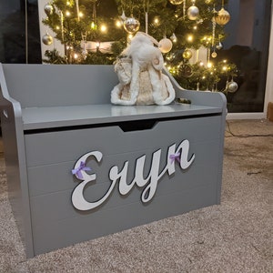 Personalized Children's Toy Box - Etsy