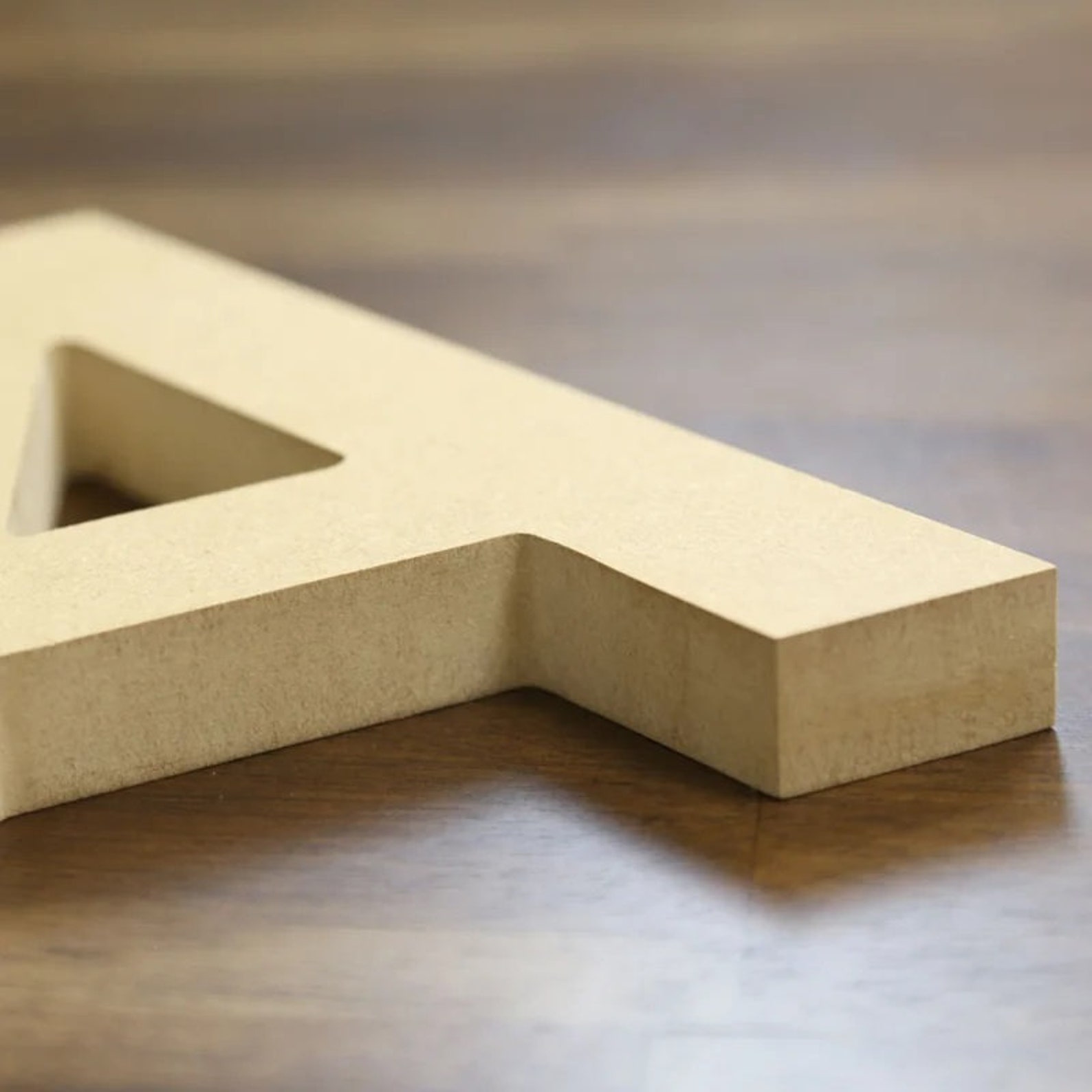 MDF 18mm Thick Free Standing Wooden Letters 10cm up to 100cm - Etsy