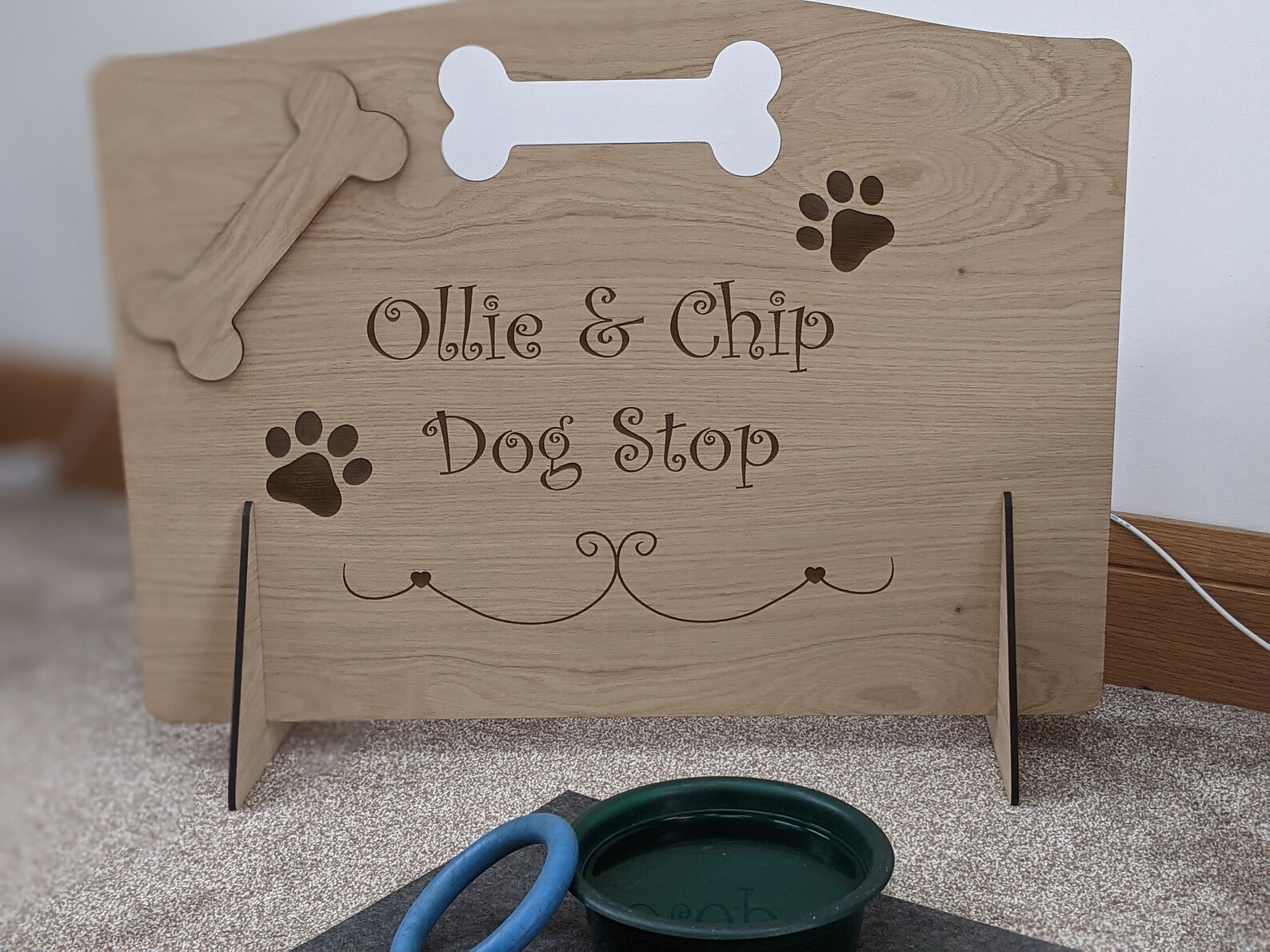 French bulldog gate personalised frenchie pet garden caravan | Etsy