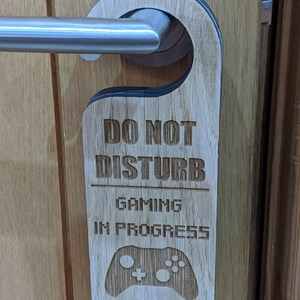 Gamer Door Hanger - Bedroom Sign Kids Room Ps4 Ps5 Xbox - Etsy