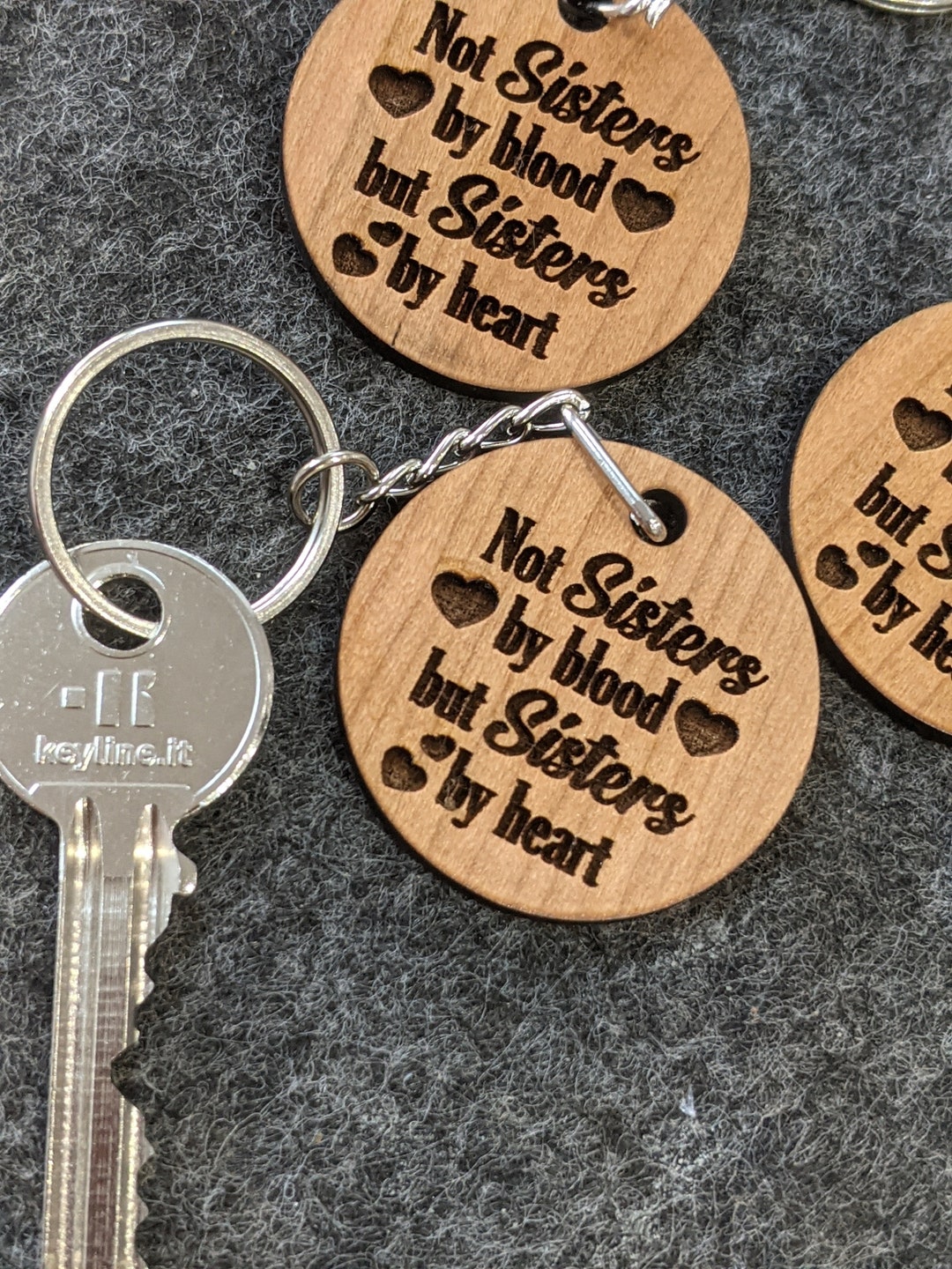 Sister Friendship Keyring - Etsy