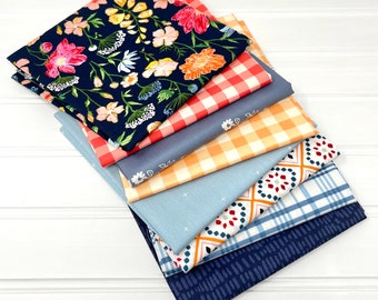 Curated Fat Quarter Bundle 12 Fat Quarters From Art Gallery Fabrics Quilting Hand Selected GAL ...