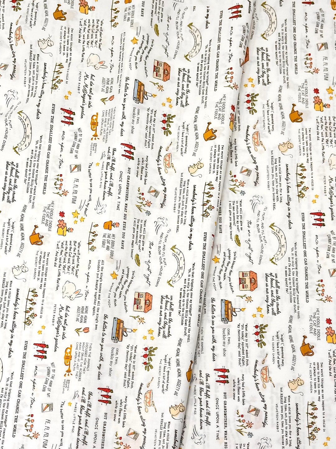 Tales Unfolded/bedtime Stories/elizabeth Chappell/art Gallery Fabrics ...