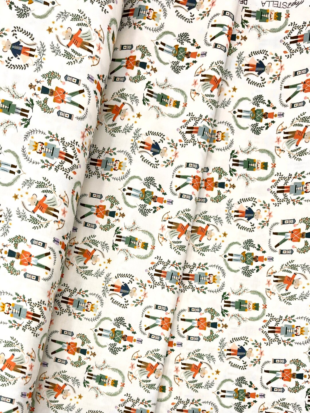 Nutcracker in Cream/digitally Printed/dear Stella/100% Quilting Weight ...