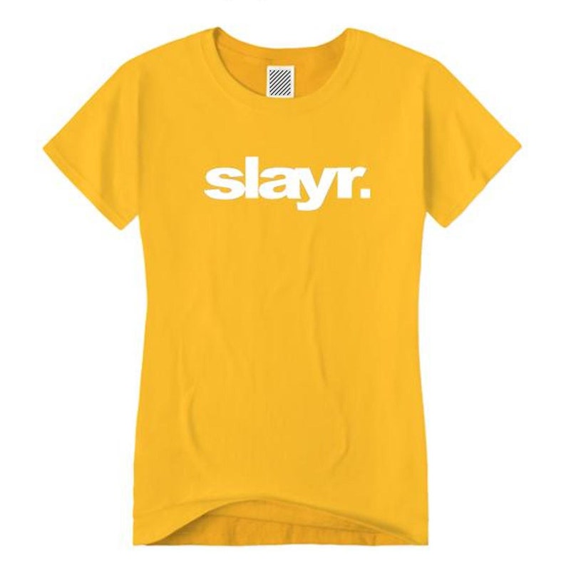 Women's Trendy Fashion T-shirts, Urban Slang 'SLAYR.' (slayer) Modern ...