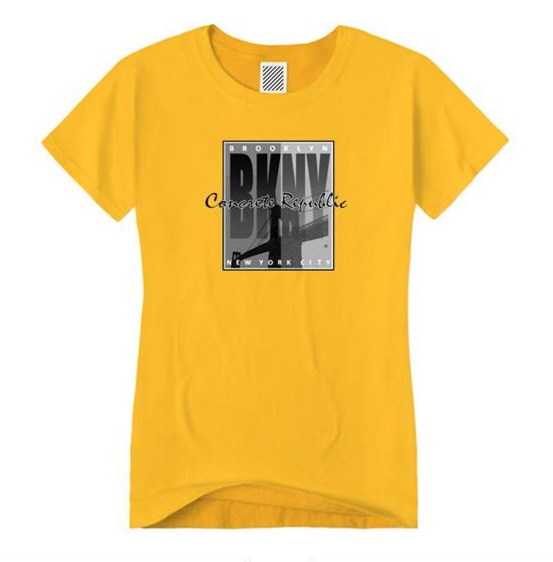 Women's 'art Deco' Style Brooklyn, New York (BKNY) Graphic Tees (size ...