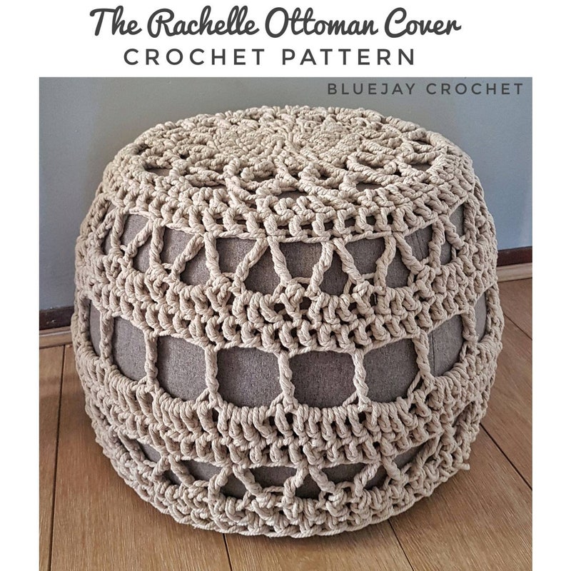 Crochet Ottoman Pattern - Etsy