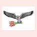 Party Animal Owl Greeting Card. Illustrative Stationery, Thank You ...