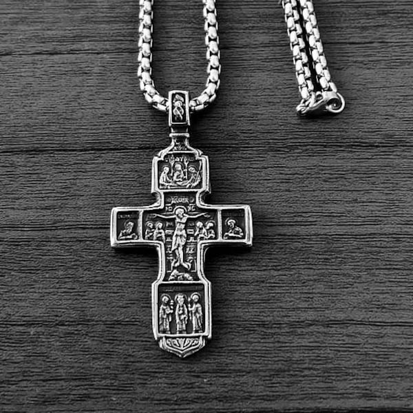 Hand-held Jesus Crucifix For Religious Ceremonies Orthodox Jesus Cross ...