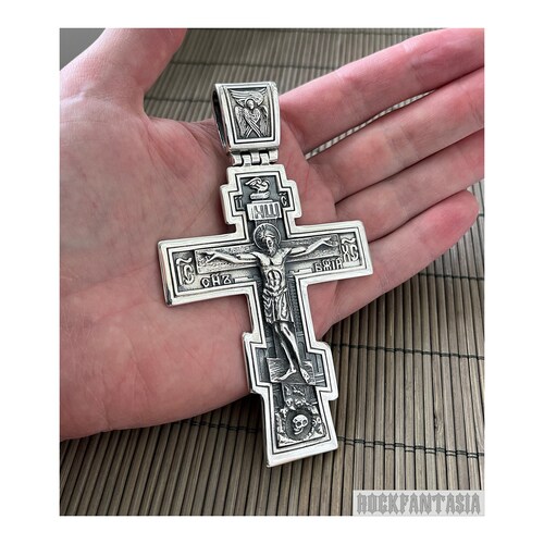Big and Heavy Christian Orthodox Crucifix Jesus Cross Greek - Etsy