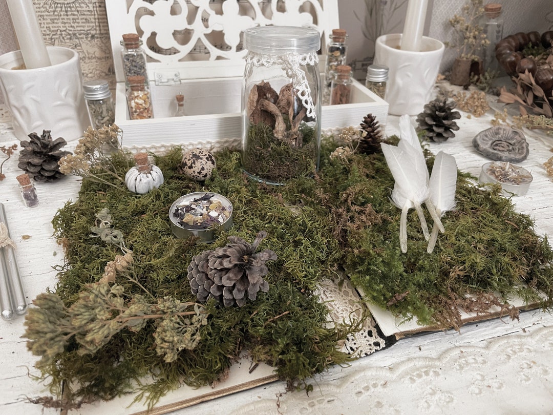 Rhiannon Altar Altar Set White Witch Altar / Apothecary-welsh-fairies ...