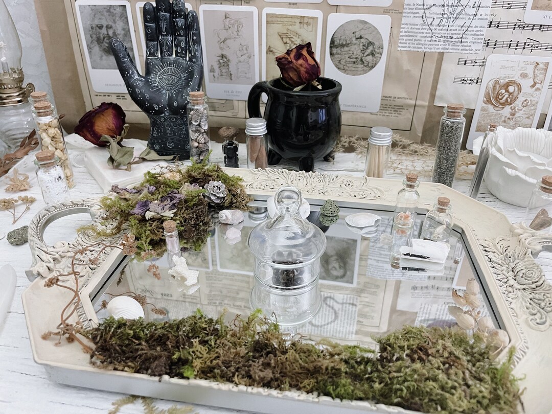 Faery Altar Altar Set Cottage Witch Altar / Fairies-witchcraft-witch ...