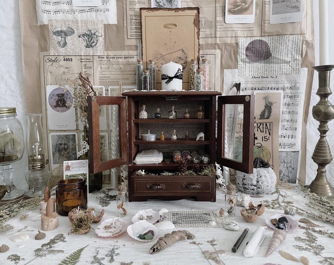 Apothecary Witch Altar [ Altar Set ] Pagan Altar / Ophelia Altar ...