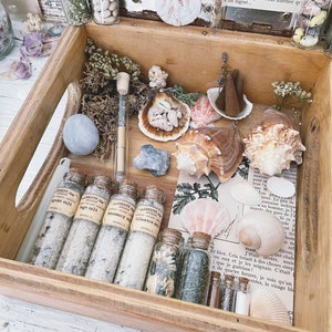 Personalized Apothecary Witch Altar Set Altar Set Cabinet / Pagan ...