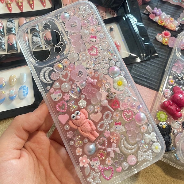 Chunky Charm Phone Case - Etsy