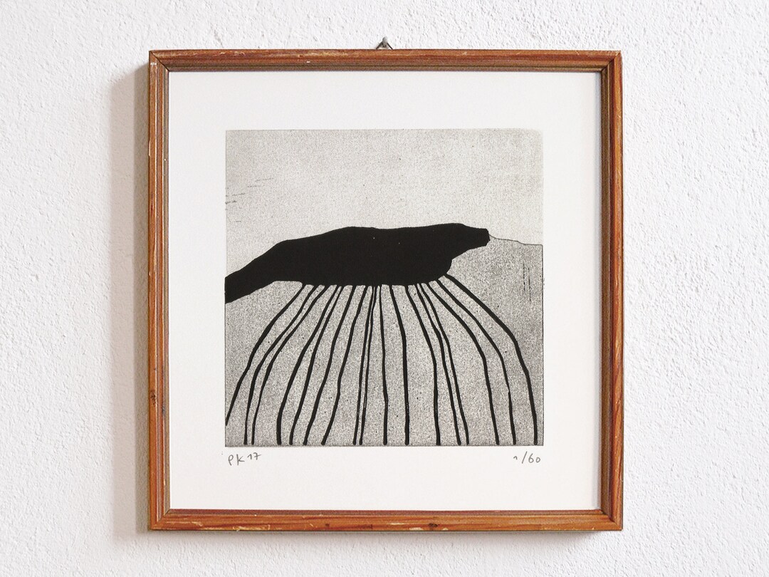 Uncertain Place 7 · Original Linocut on Paper · Handmade and Signed ...