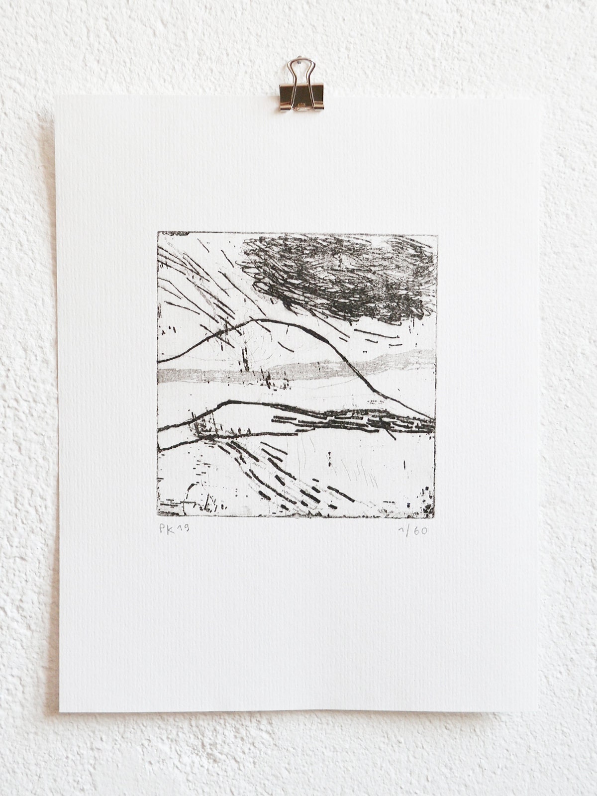 Etching 5 Original Etching on Paper Handmade and Signed Limited ...