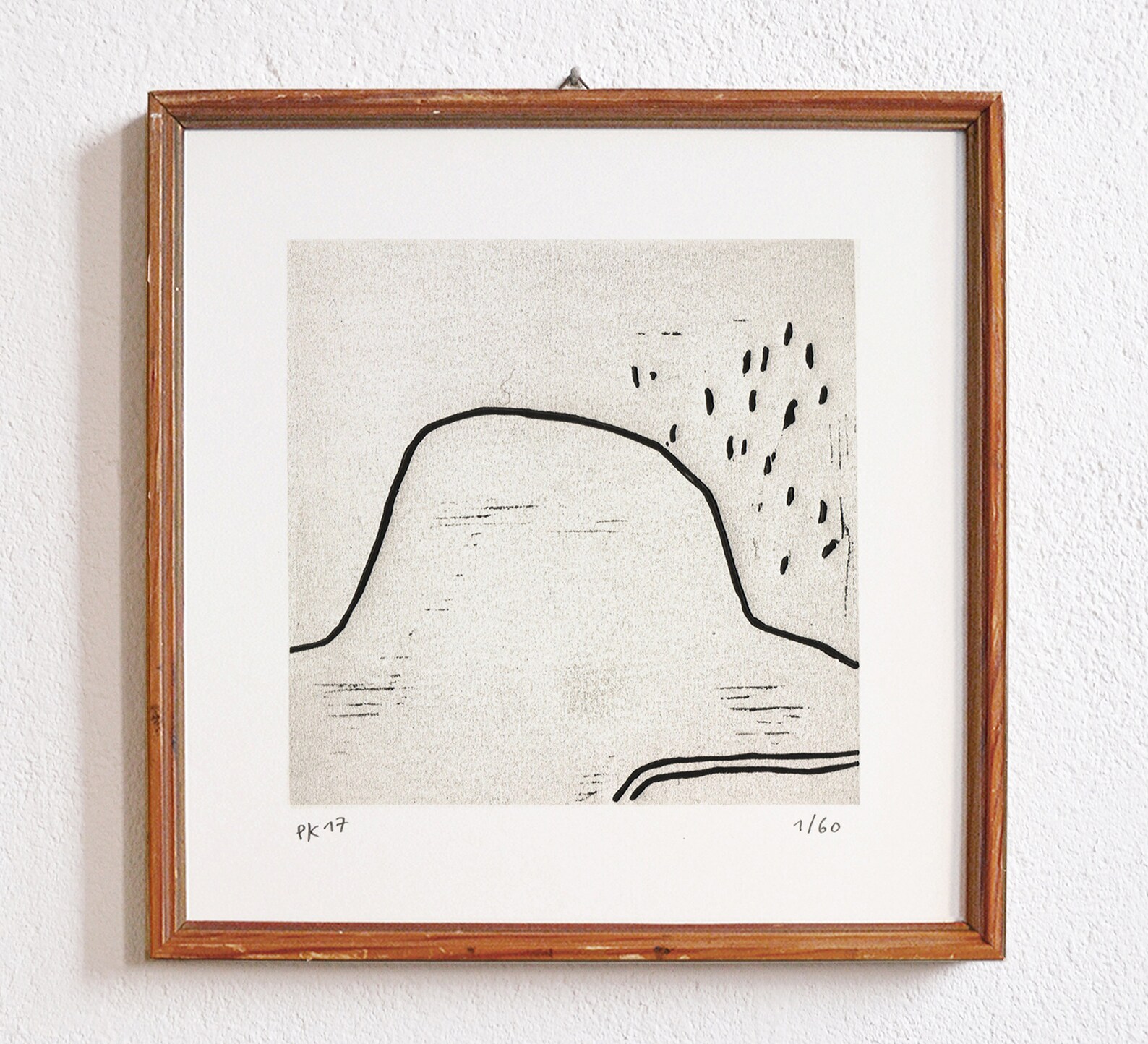 Position Finding 4 Original Linocut on Paper Handmade and Signed ...