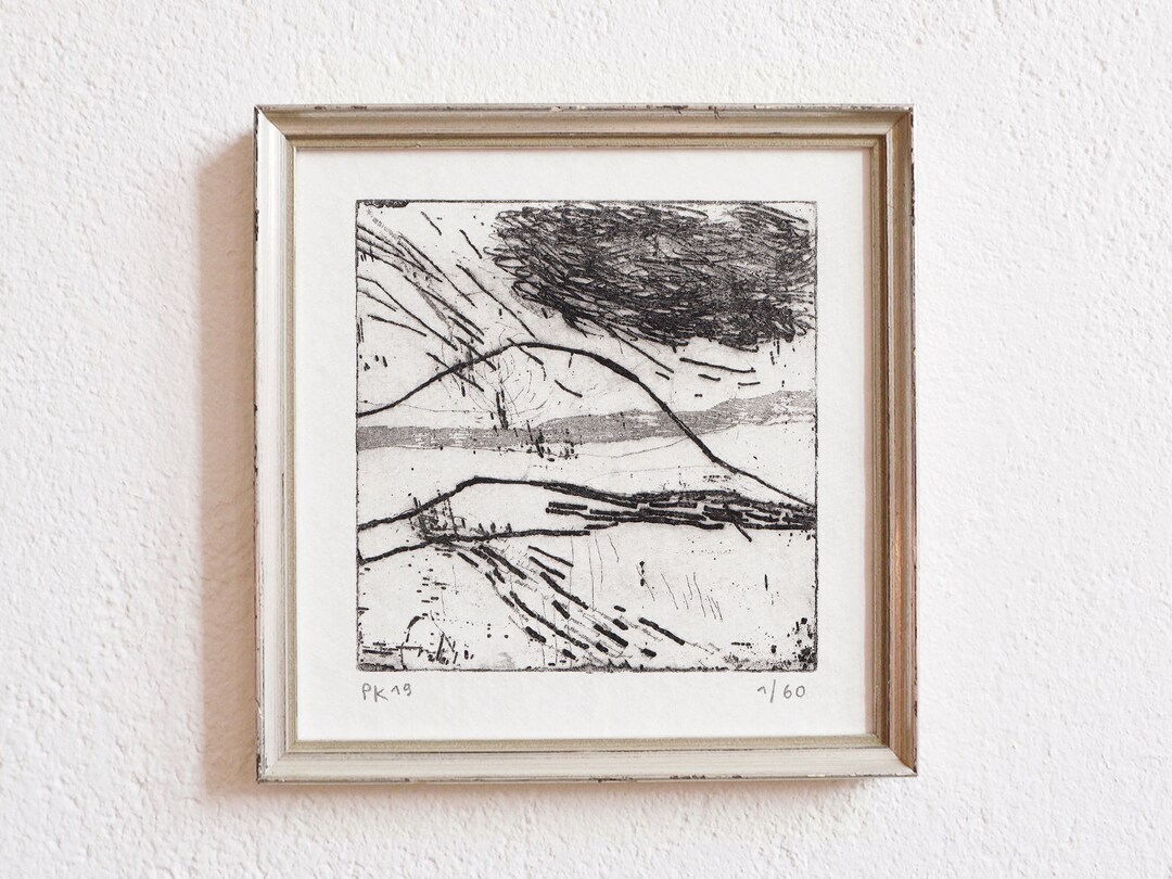 Etching 5 Original Etching on Paper Handmade and Signed Limited ...