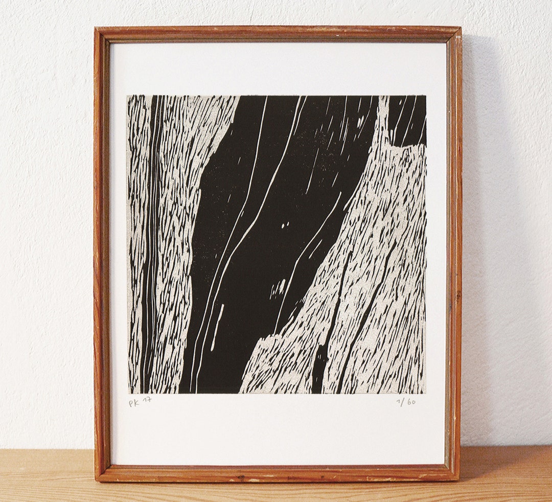 Uncertain Place 8 · Original Linocut on Paper · Handmade and Signed ...