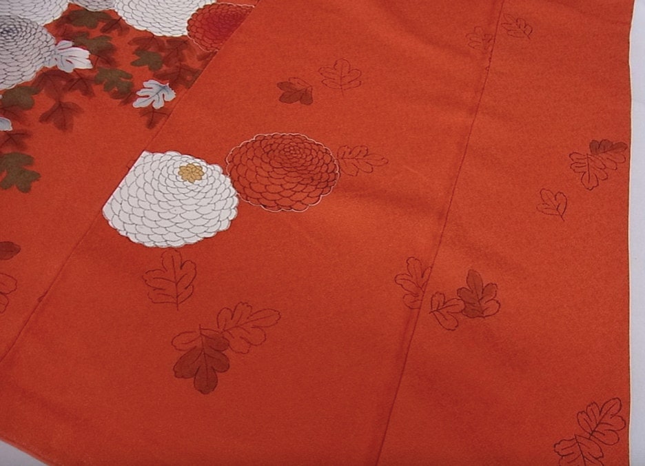 Japanese Hand Drawn Kofurisode Antique - Etsy