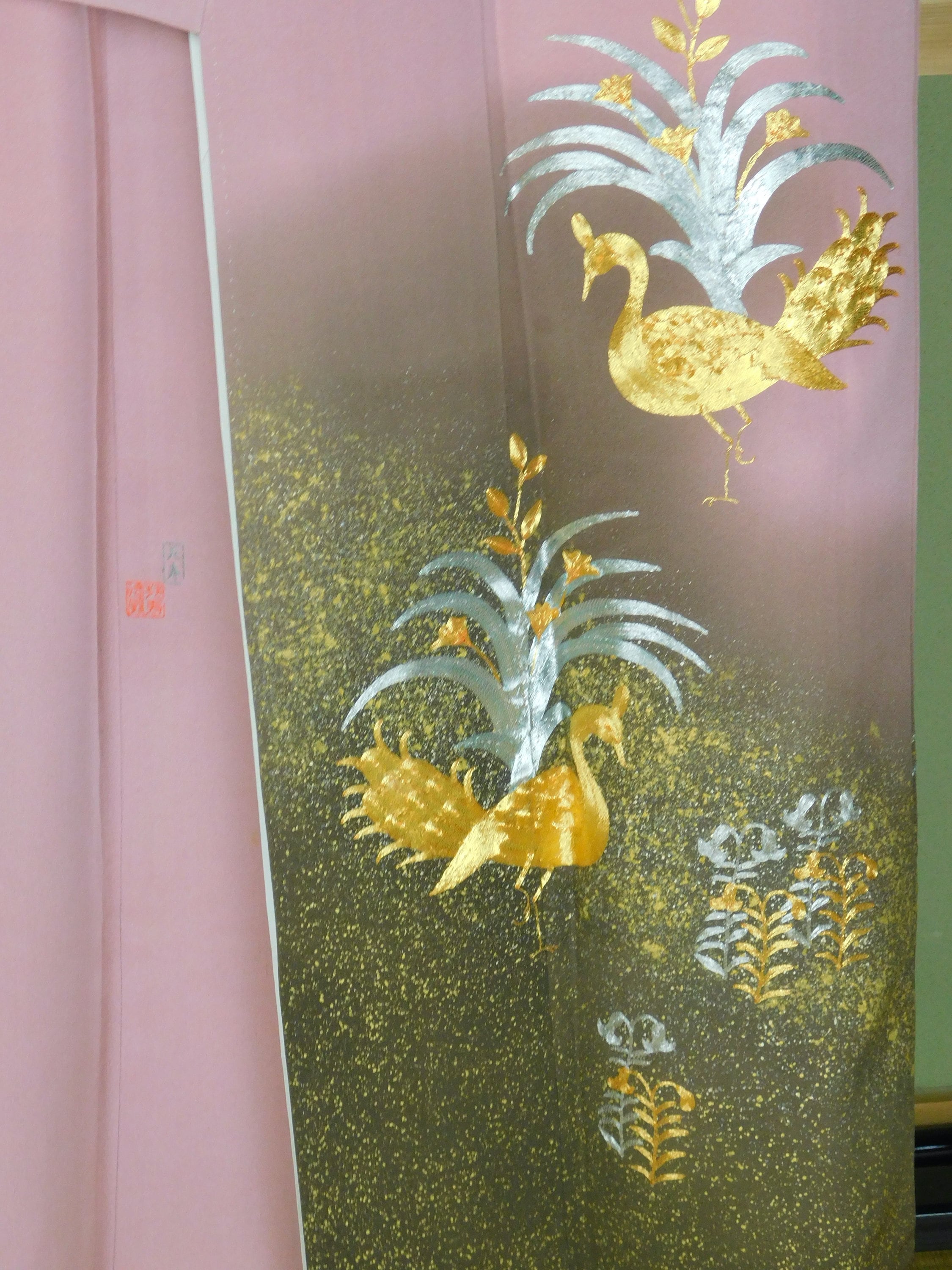 Japanese Silk Iro-tomesode Fujibayashi Tokusen - Etsy