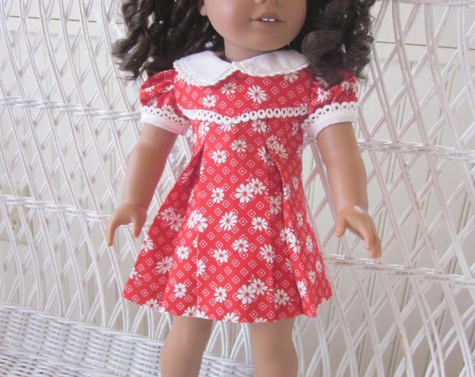 Depression Era Doll Dress Handmade to Fit American Girl & Other 18 In ...