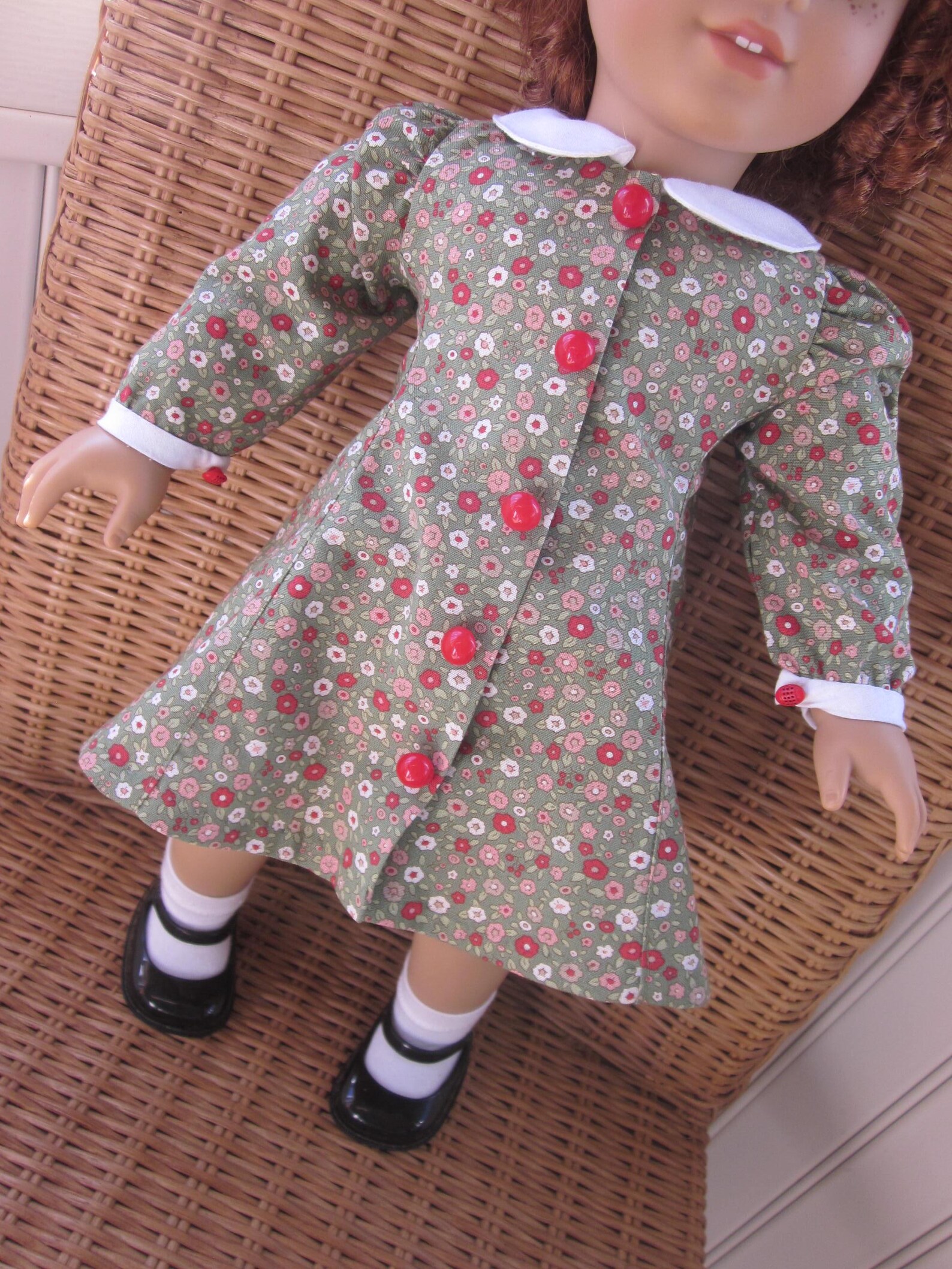 Historical 1930's school House Frock Handmade to Fit Popular 18 Inch ...