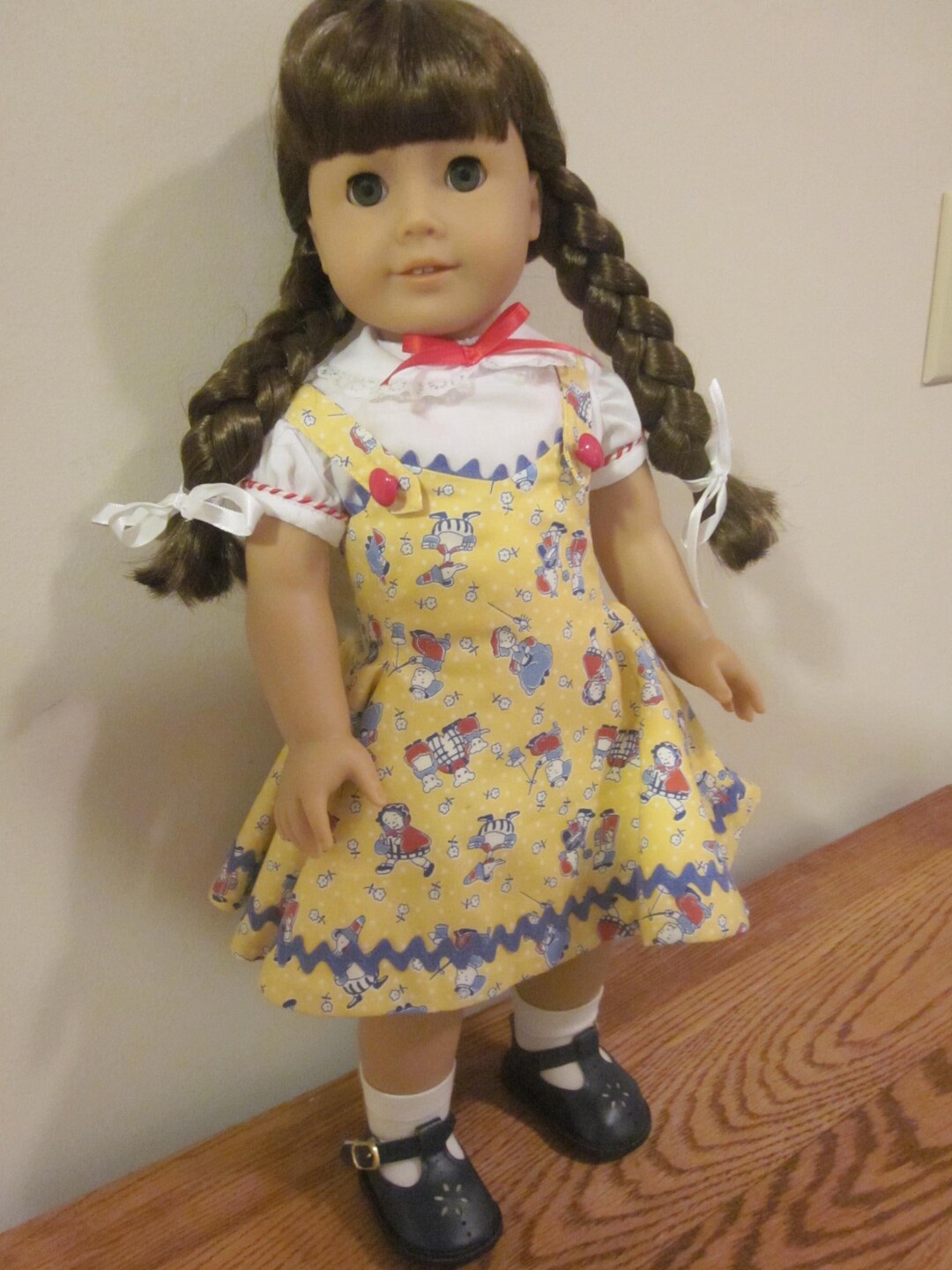 Sock Hop 1950's Jumper and Blouse Handmade to Fit American Girl & Other ...