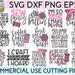 Crafter Life Bundle of 22 svg eps dxf png Files for Cutting | Etsy