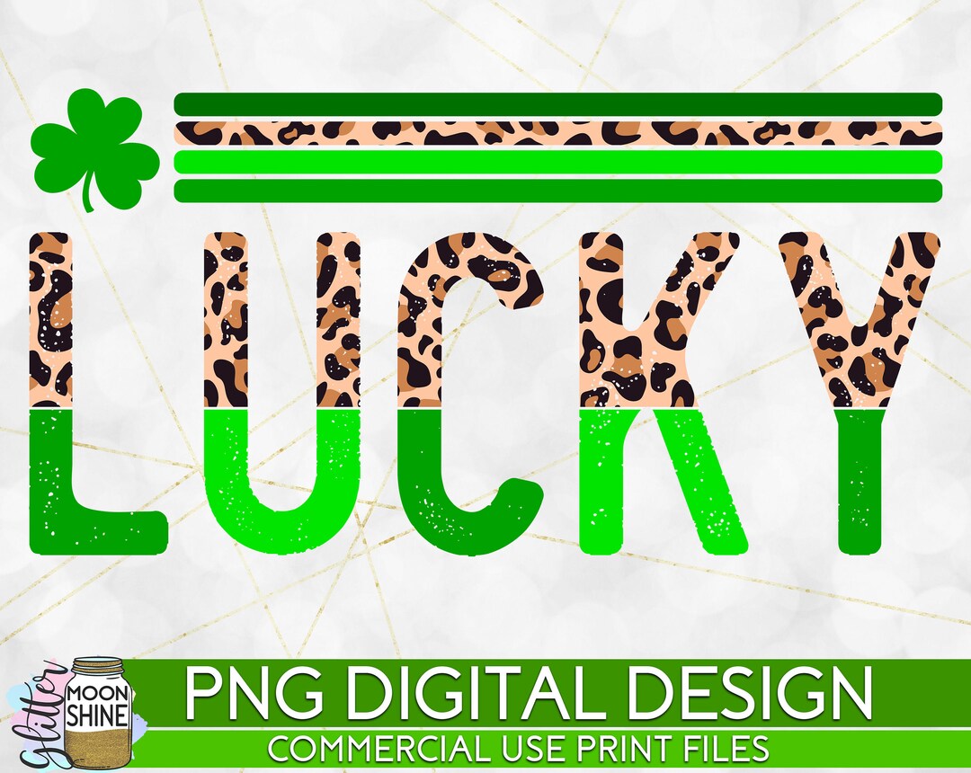 Lucky Leopard Top PNG Print File for Sublimation or Print DTG - Etsy