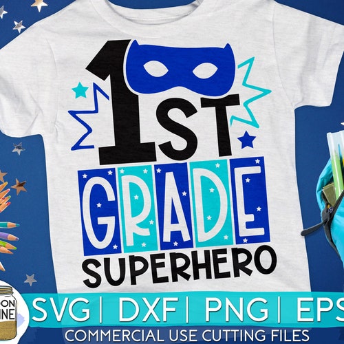 Ready to Hit First Grade Svg Boy 1st Grade Back to School - Etsy