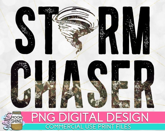 Storm Chaser Grunge Camo PNG Print File for Sublimation or - Etsy