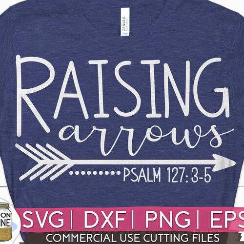 Raising Arrows Set of 2 Svg Eps Dxf Png Files for Cutting - Etsy