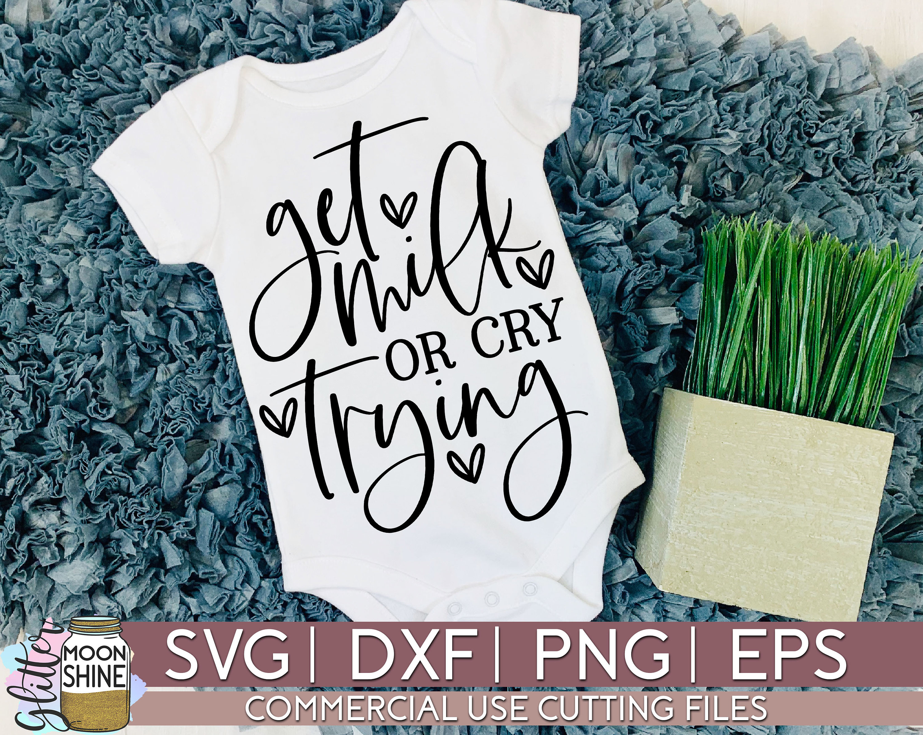 Paper, Party & Kids Baby Girl Babies Get Milk Cry Trying svg dxf eps ...