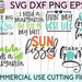 Big Summer Bundle of 22 #2 Svg Eps Dxf Png Files for Cutting Machines ...