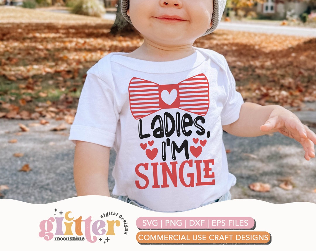 Ladies I'm Single Svg Eps Png Dxf Cutting Files for Silhouette Cameo ...
