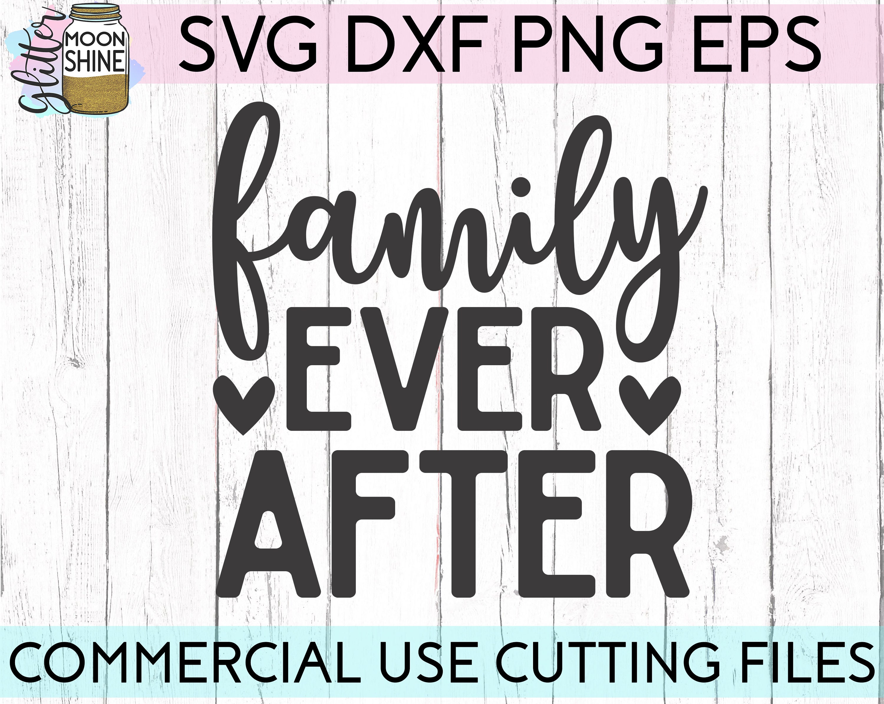 Family Ever After Adoption Svg Dxf Eps Png Files for Cutting - Etsy