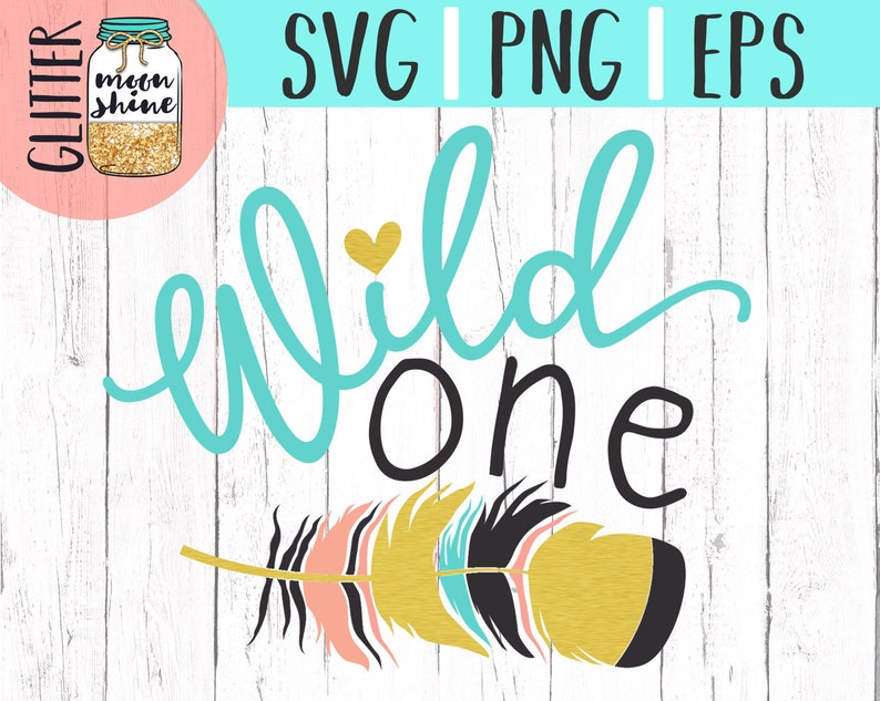 Wild One Baby Birthday Svg Png Eps Files for Cutting Machines - Etsy