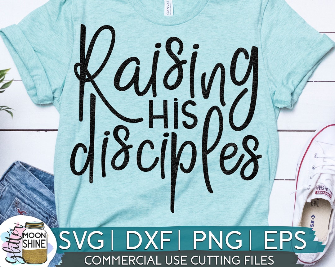 Raising His Disciples Svg Eps Dxf Png Files for Cutting Machines Cameo ...