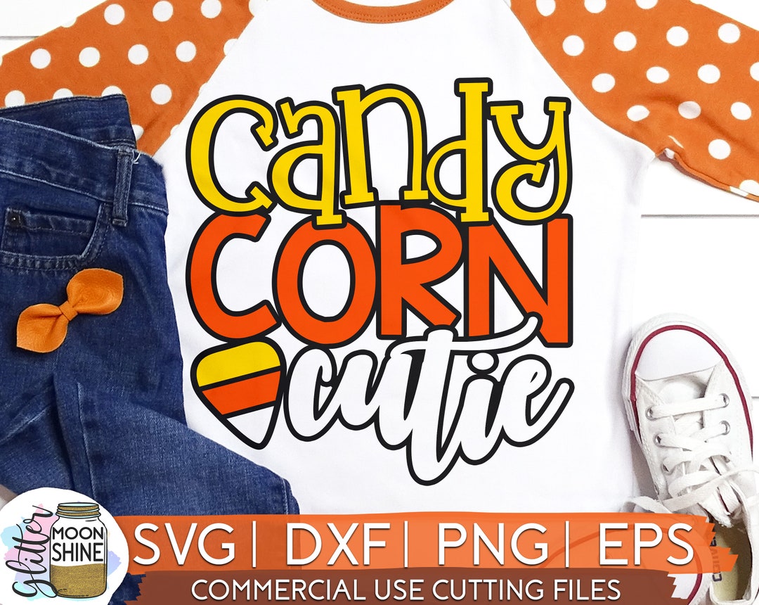 Candy Corn Cutie Svg Dxf Eps Png Files for Cutting Machines Cameo ...