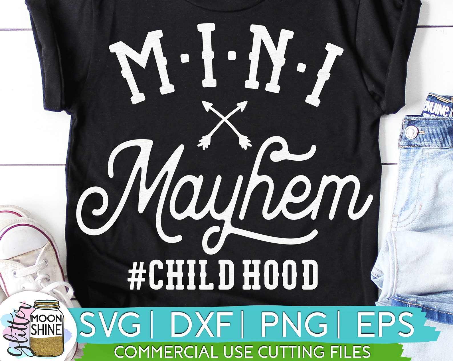 Mini Mayhem Childhood svg eps dxf png cutting files for | Etsy
